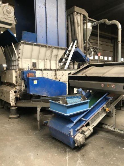 CMG TRM1500 single shaft shredder | CS plastics